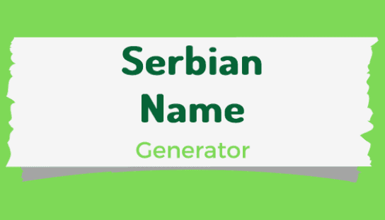 Serbian Names | Serbian Male And Female Name Generator Serbian Names | Serbian Male And Female Name Generator
